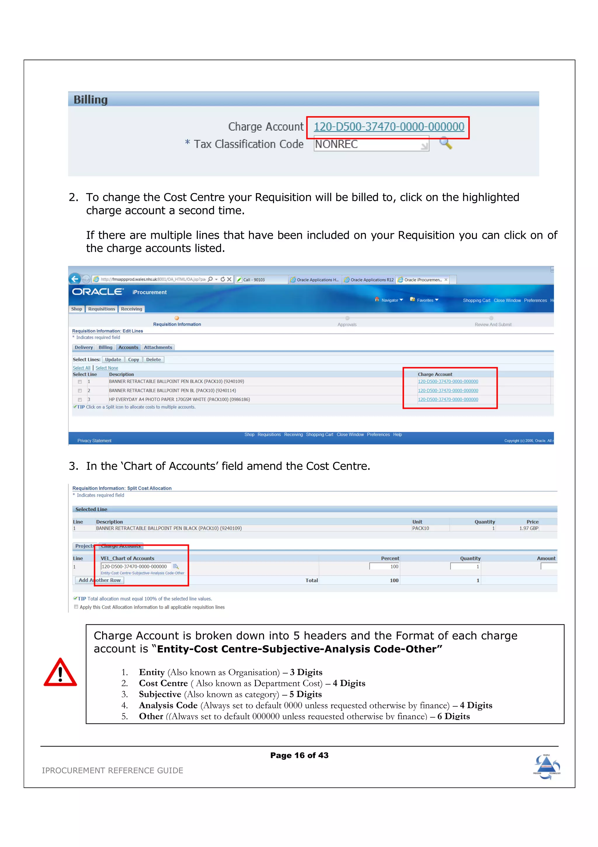 Oracle R12 iProcurement Reference Guide | PDF