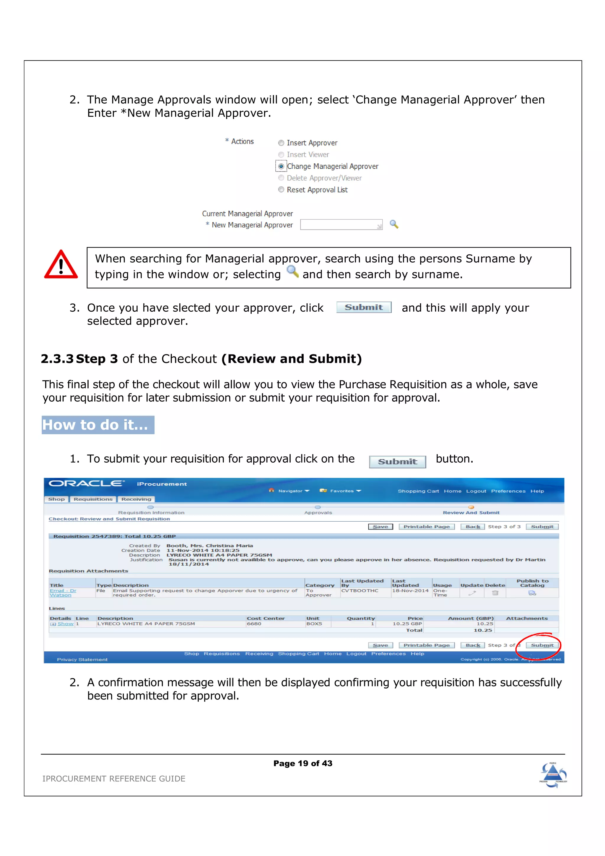 Oracle R12 iProcurement Reference Guide | PDF