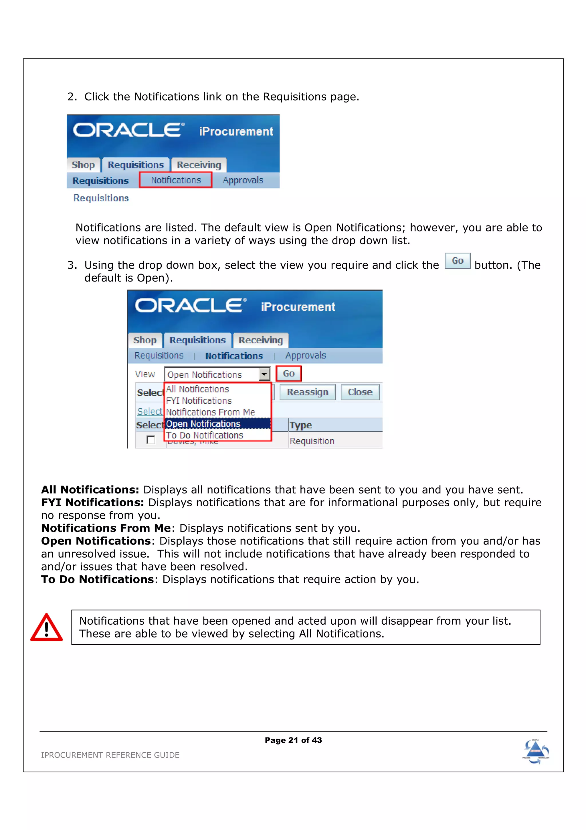 Oracle R12 iProcurement Reference Guide | PDF