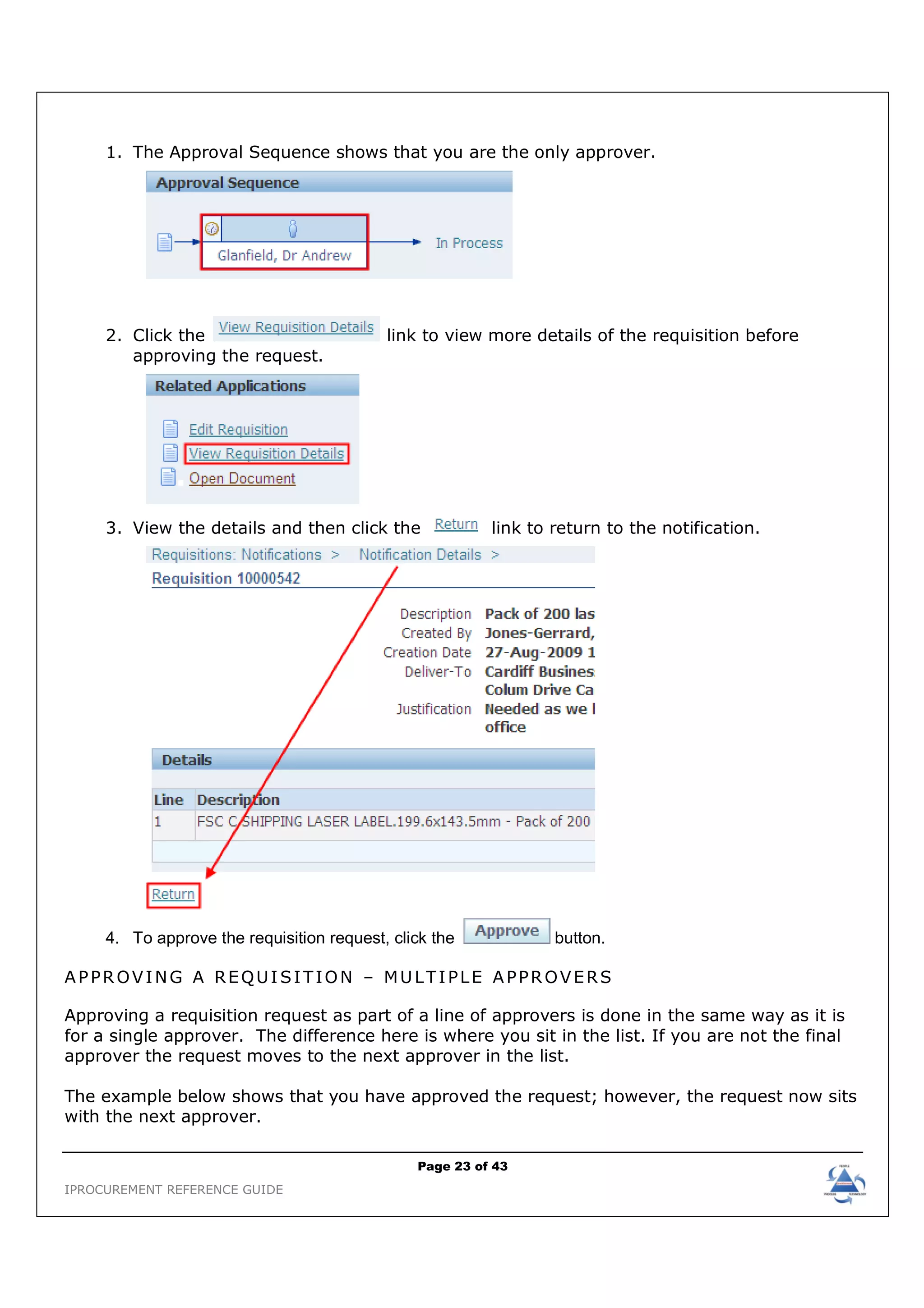 Oracle R12 iProcurement Reference Guide | PDF