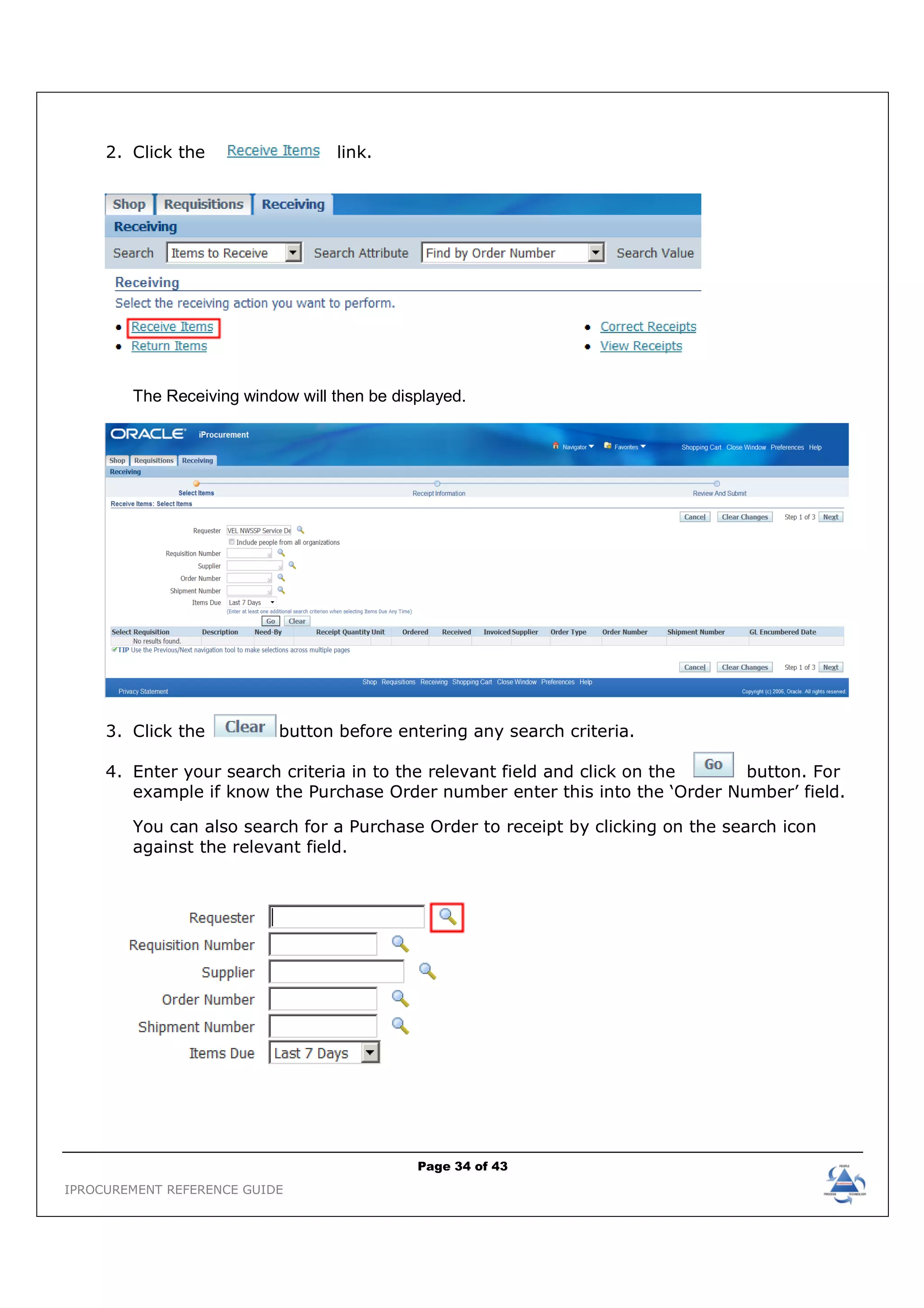 Oracle R12 iProcurement Reference Guide | PDF