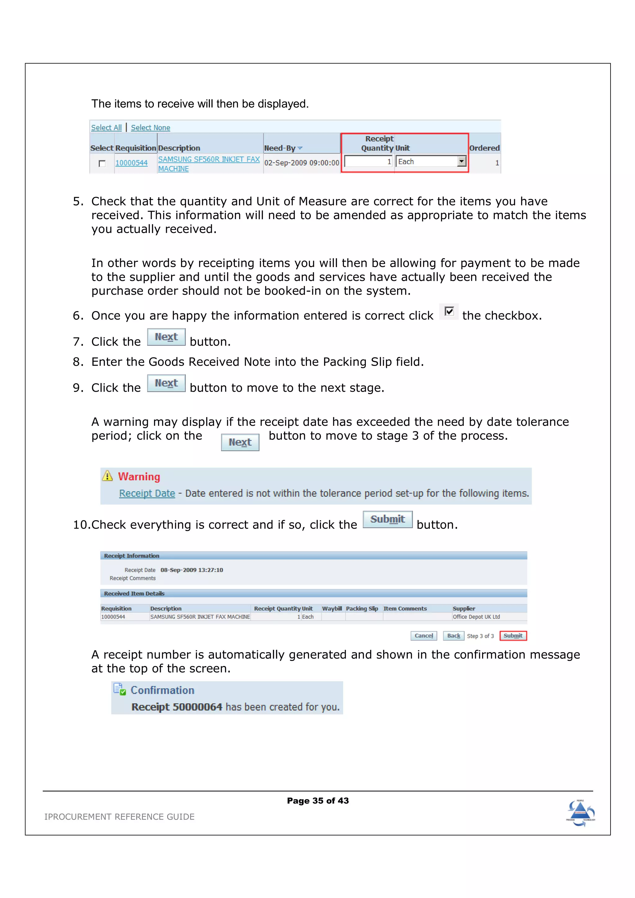 Oracle R12 iProcurement Reference Guide | PDF