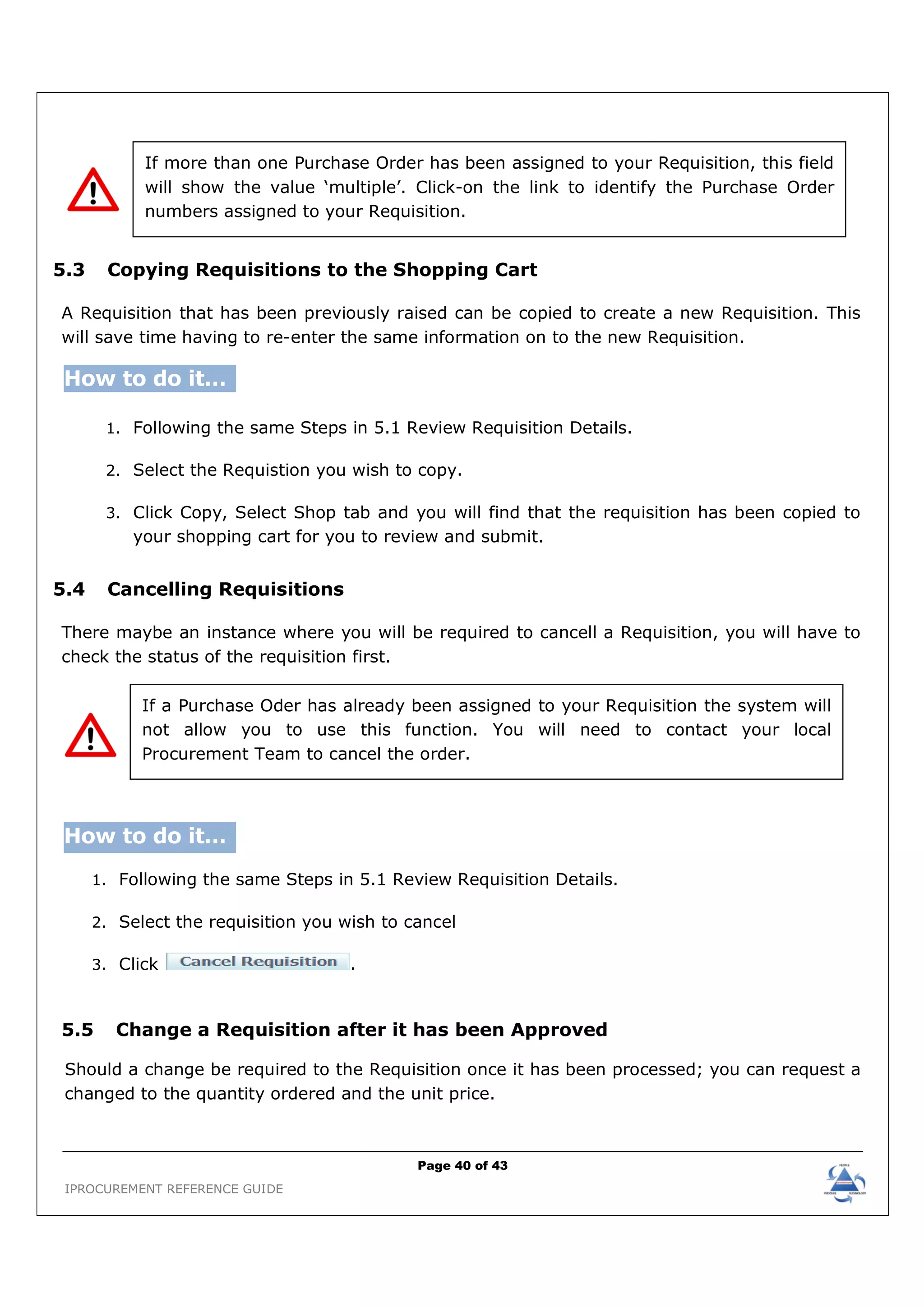 Oracle R12 iProcurement Reference Guide | PDF