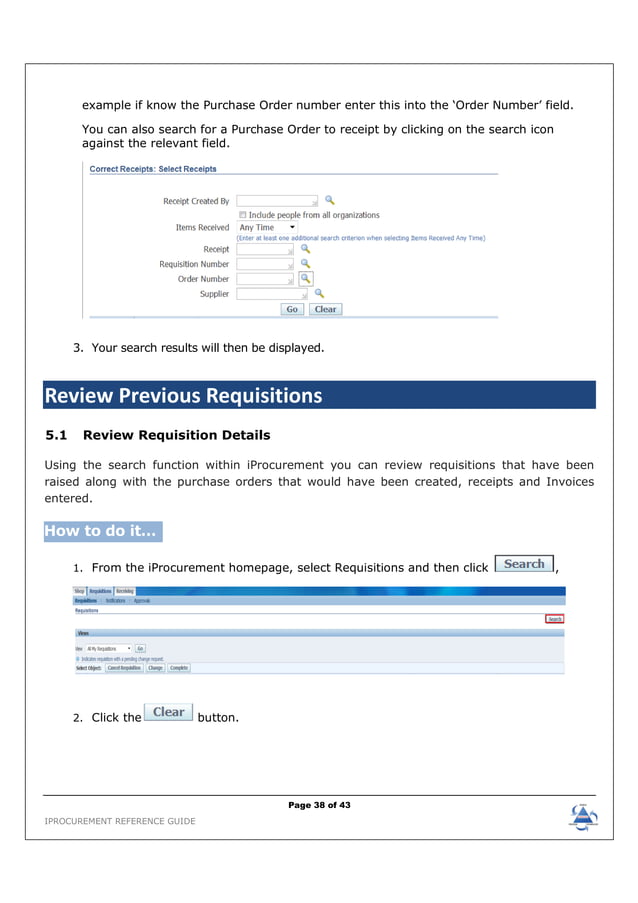 Oracle R12 iProcurement Reference Guide | PDF | Household Supplies ...