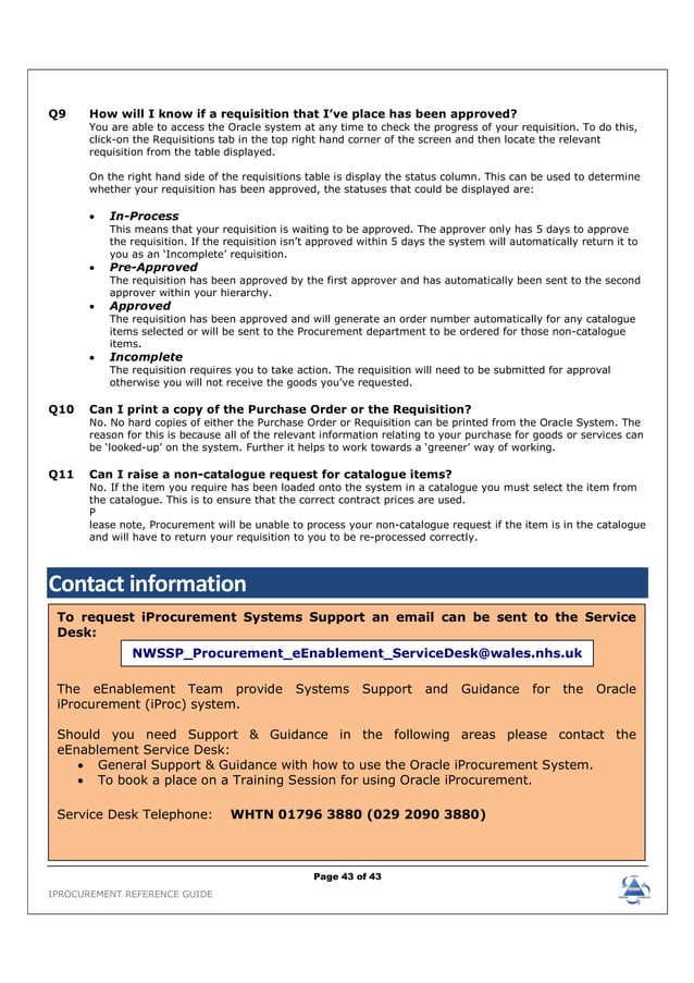 Oracle R12 iProcurement Reference Guide | PDF | Household Supplies ...