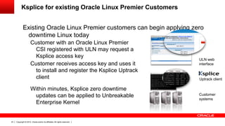 Oracle ksplice | PDF | Operating Systems | Computer Software and Applications