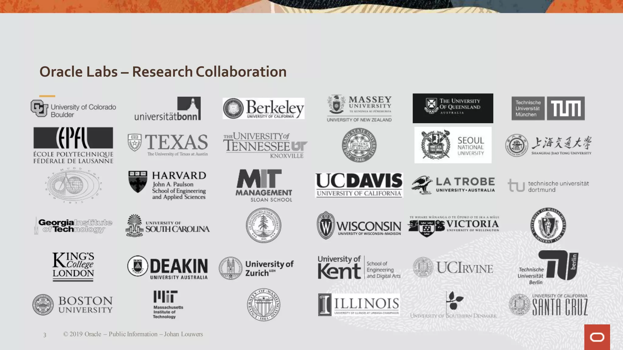 Oracle Labs - research mission & project potfolio | PPT