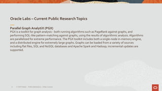 Oracle Labs - research mission & project potfolio | PPT