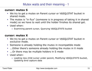 Oracle Latch and Mutex Contention Troubleshooting | PPT