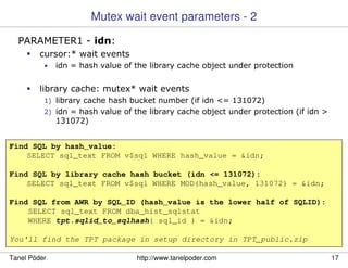 Oracle Latch and Mutex Contention Troubleshooting | PPT