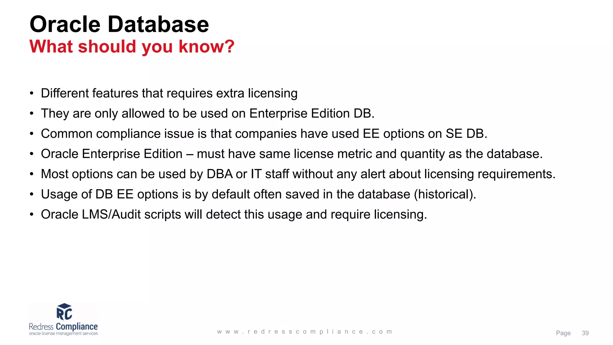 Oracle license management session -1 - may 2020 | PPTX
