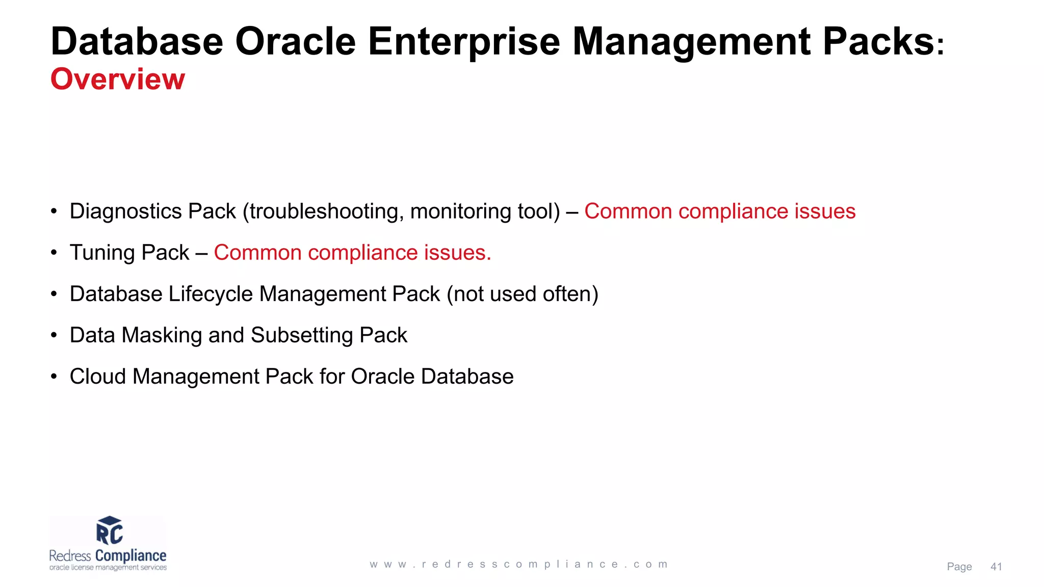 Oracle license management session -1 - may 2020 | PPTX