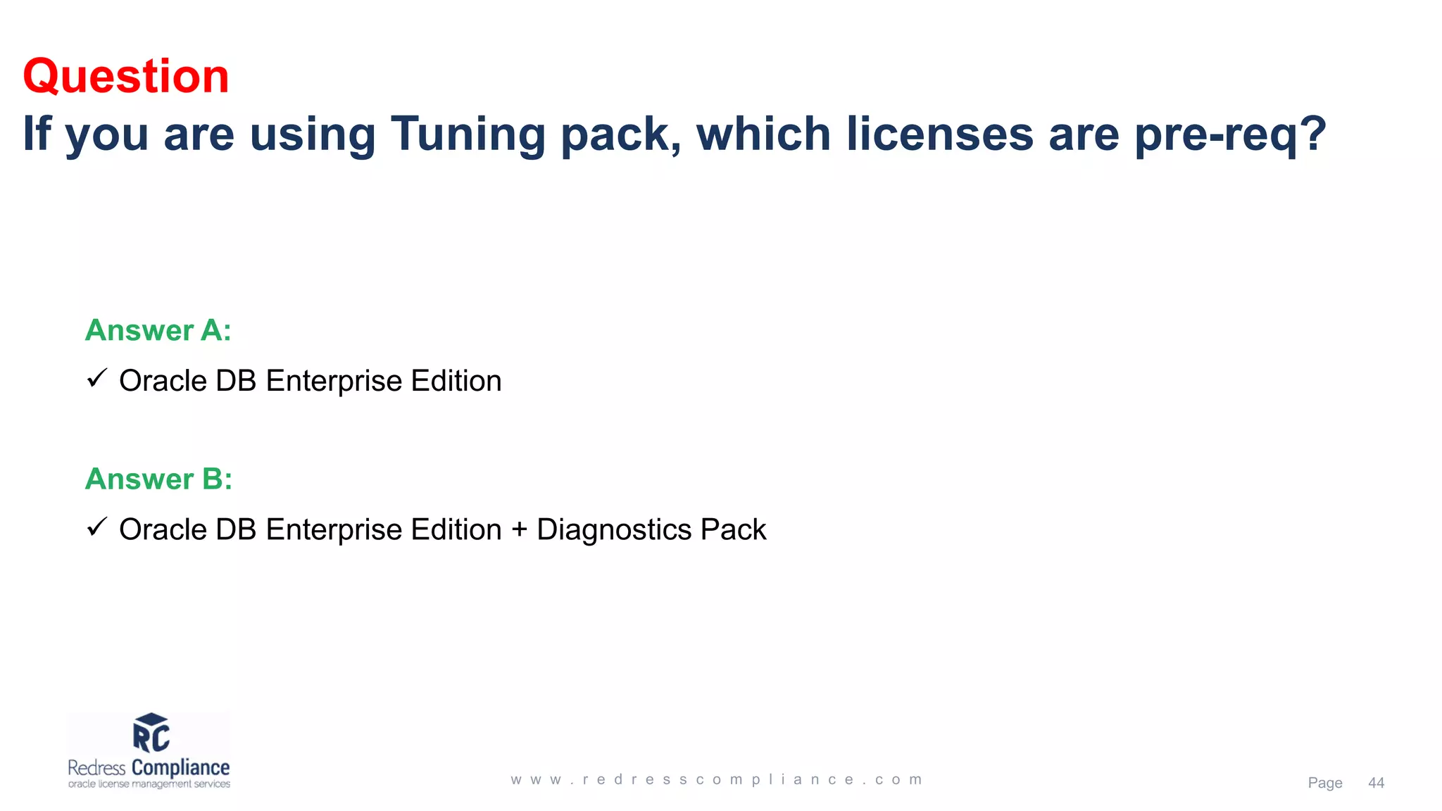 Oracle license management session -1 - may 2020 | PPTX