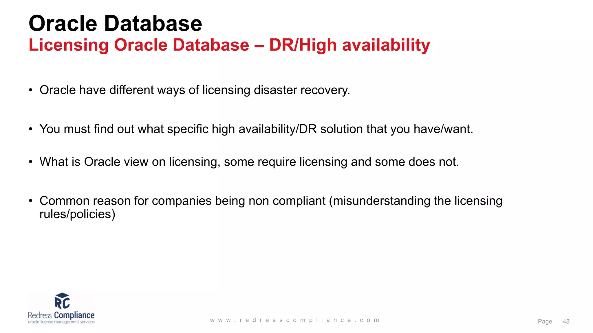 Oracle license management session -1 - may 2020 | PPTX