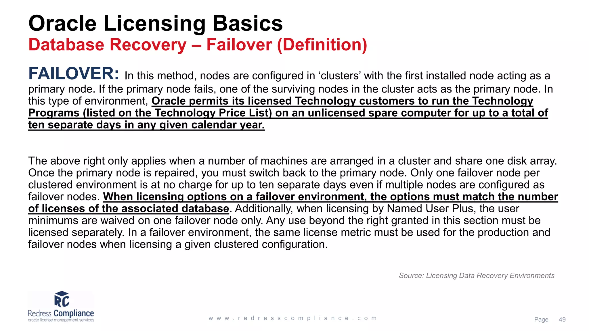 Oracle license management session -1 - may 2020 | PPTX