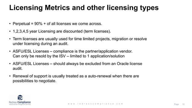 Oracle license management session -1 - may 2020 | PPTX