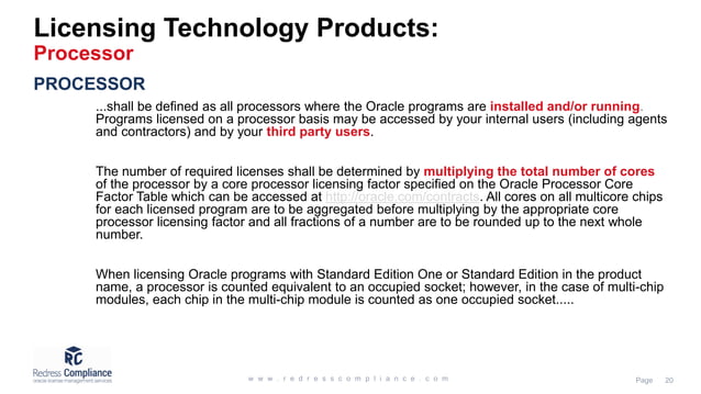 Oracle license management session -1 - may 2020 | PPTX