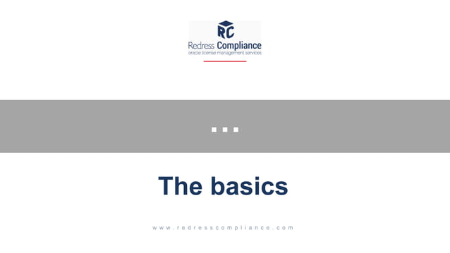 Oracle license management session -1 - may 2020 | PPTX