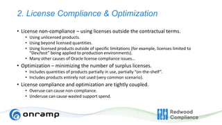 Insider Secrets to Oracle License Management | PPT