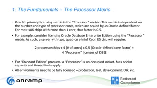Insider Secrets to Oracle License Management | PPT