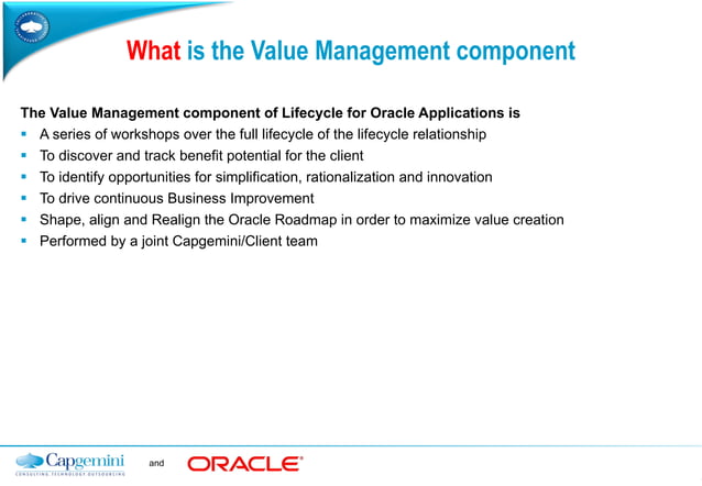 Oracle Lifecycle | PPT | Cloud Computing | Internet
