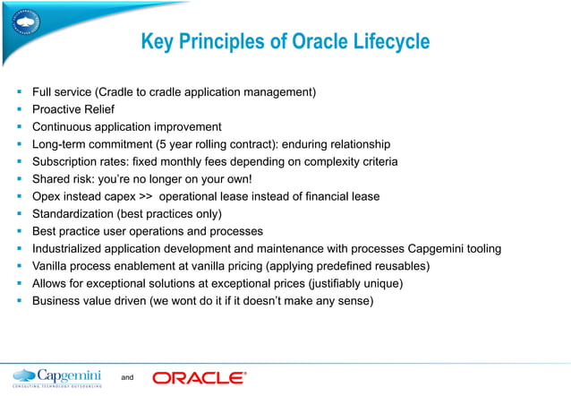 Oracle Lifecycle | PPT | Cloud Computing | Internet