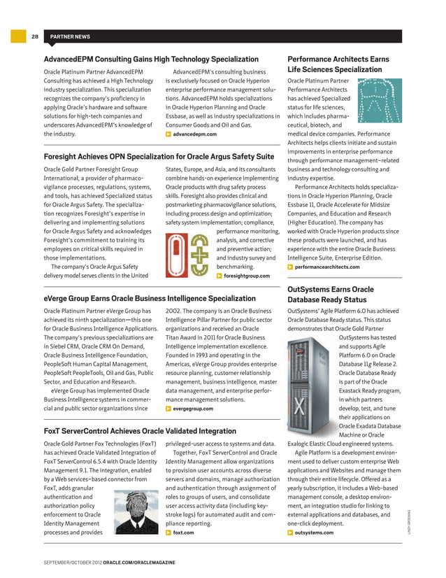 Oracle magazine 20120910 | PDF