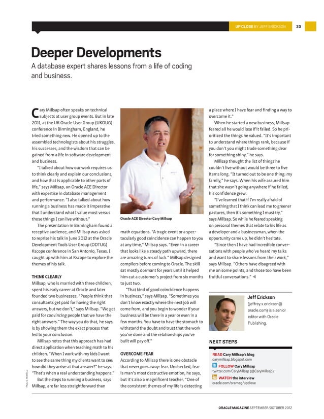 Oracle magazine 20120910 | PDF