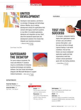 Oracle Magazine - May/June 2009 | PDF