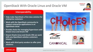 Oracle making openstack an enterprise grade solution | PDF