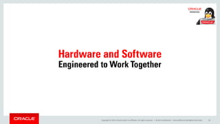 Oracle making openstack an enterprise grade solution | PPT