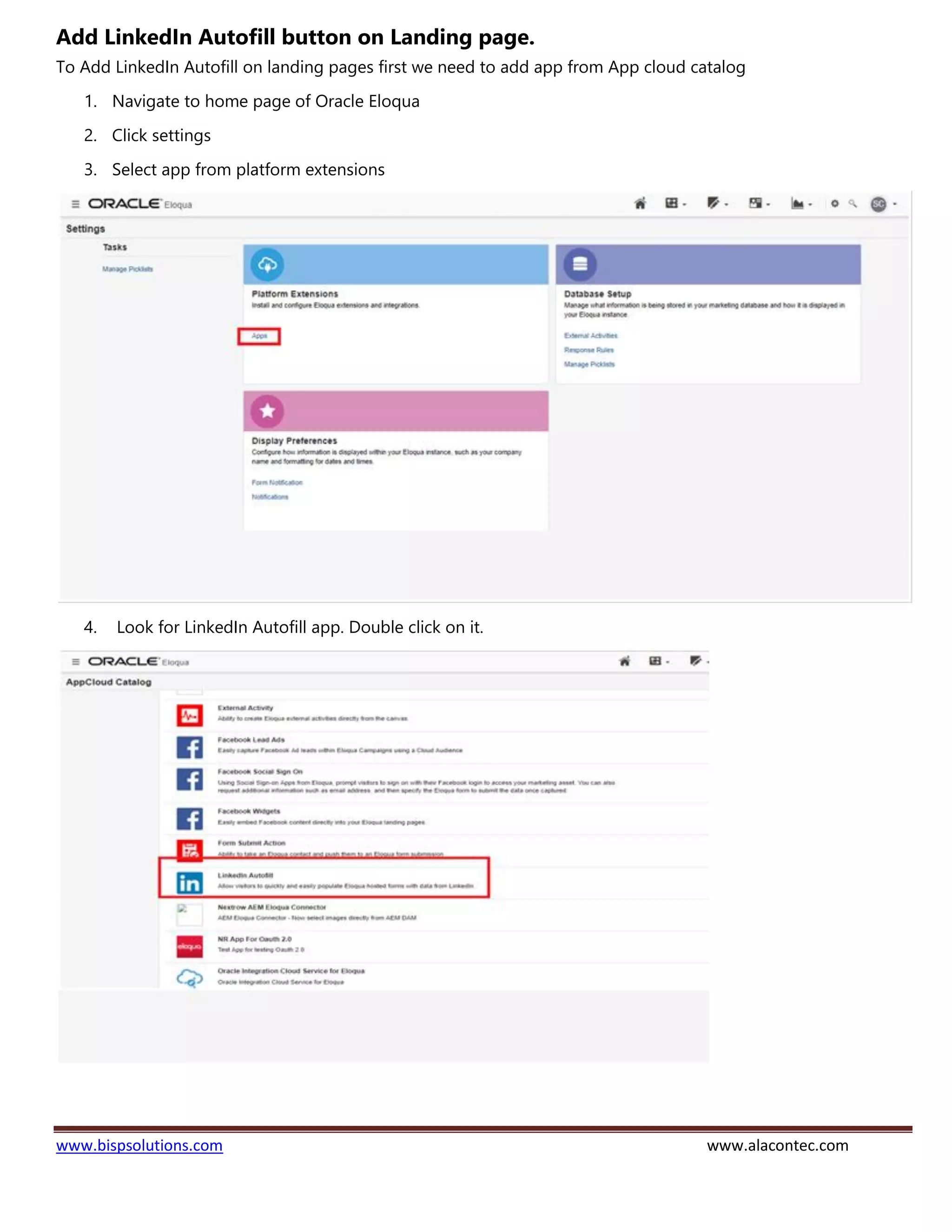Oracle marketing cloud Designing landing pages in eloqua-converted | PDF