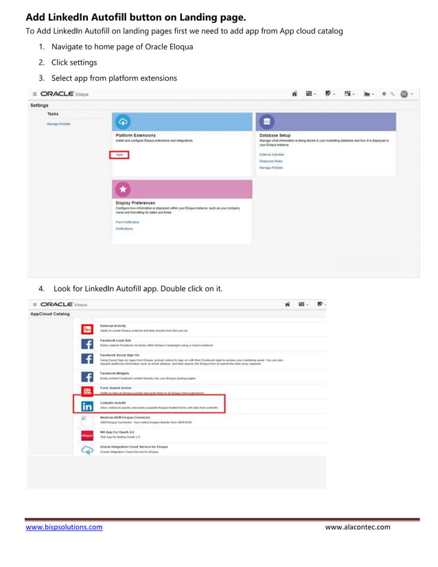 Oracle marketing cloud Designing landing pages in eloqua-converted | PDF