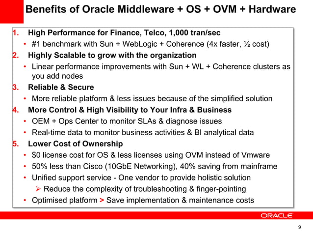 Oracle Middleware and Hardware Complete Solution | PPTX | Operating Systems | Computer Software ...