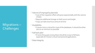 Oracle migrations and upgrades | PPT