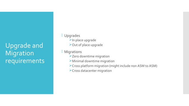 Oracle migrations and upgrades | PPT | Databases | Computer Software ...