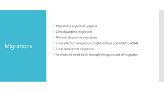 Oracle migrations and upgrades | PPT