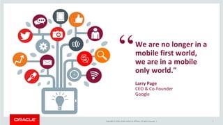 Oracle Mobile Solution Overview | PPT