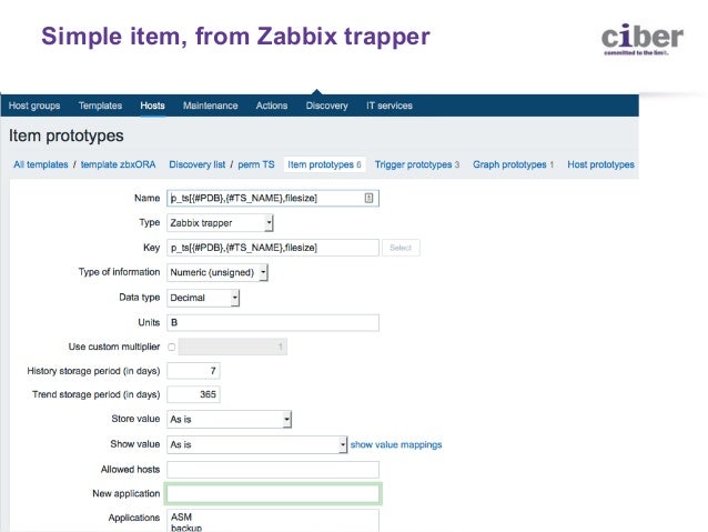 Monitoring Oracle Database Instances With Zabbix