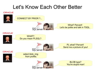 Oracle - SQL Server Integration | PPT