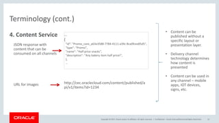 Oracle Multichannel Content Management | PPTX
