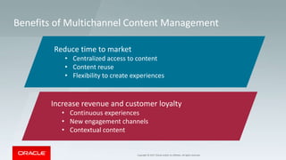 Oracle Multichannel Content Management | PPTX
