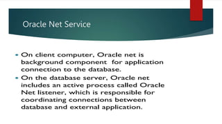ORACLE NET ARCHITECTURE and Its Components.pptx