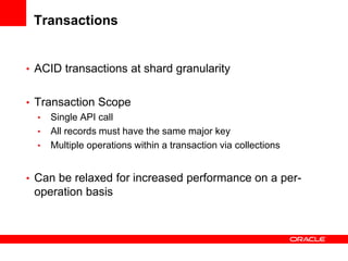 Oracle no sql overview brief | PDF