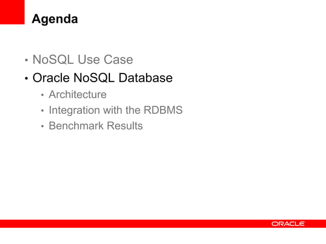 Oracle no sql overview brief | PDF