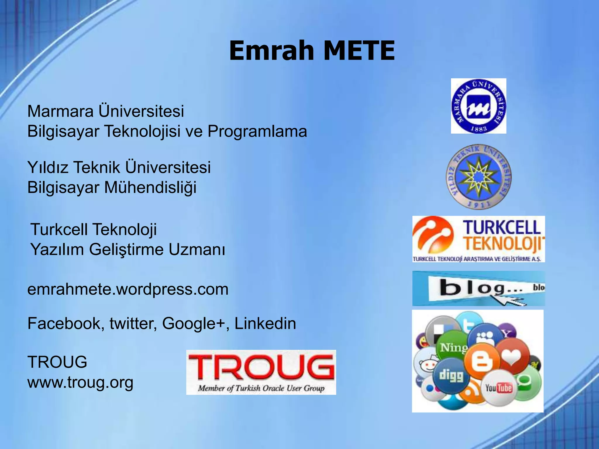 Oracle’ın parallel execution yetenekleri ve performans | PPT