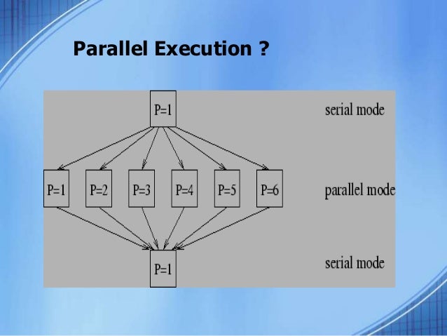 Oracleın Parallel Execution Yetenekleri Ve Performans 9149