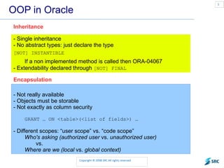 Oracle Objects And Transactions | PPT