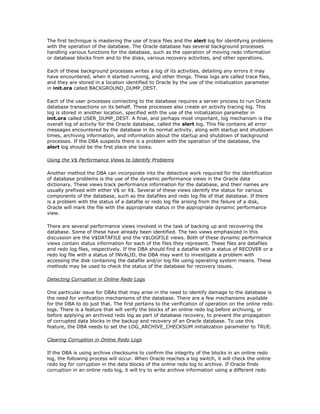 Oracle ocp backup exam | DOC | Databases | Computer Software and Applications