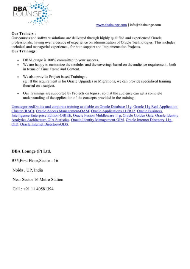 Oracle oim document | PDF